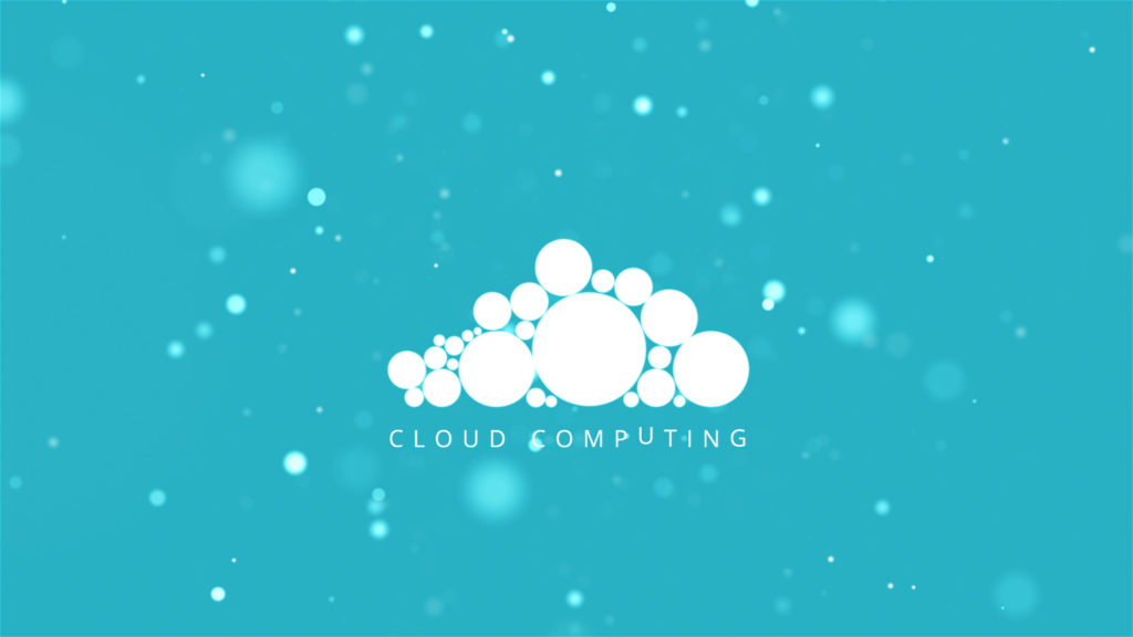 Cloud Computing Splash Screen - mographfactory